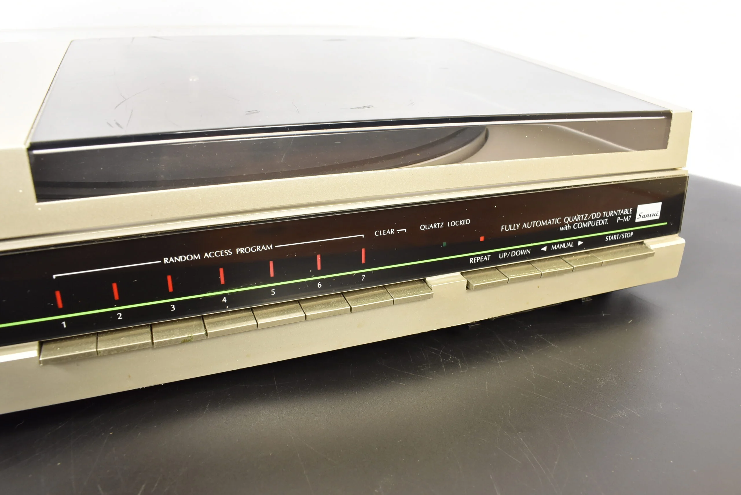 Sansui P-M7 Linear Tracking Programmable Turntable - Classic HiFi.com.au