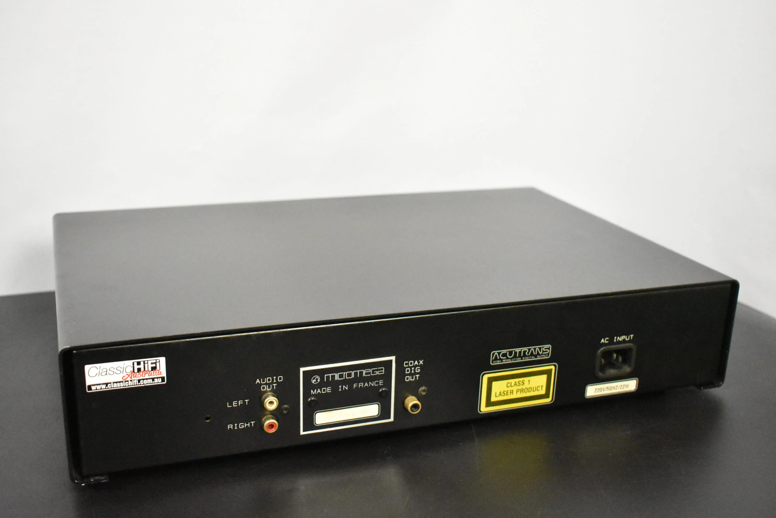 MICROMEGA Stage 1 Audiophile CD Player - Classic HiFi.com.au